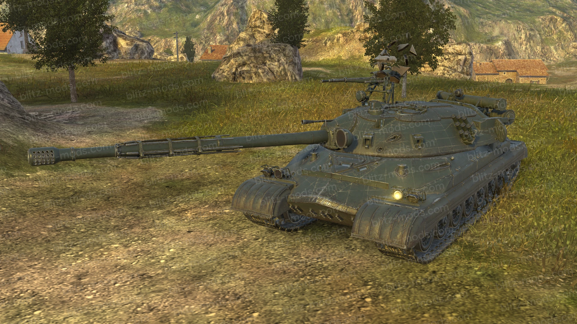 Download mod Remodeling IS-7 "Uncompromising" for WoTBlitz